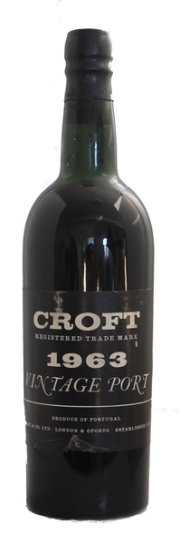 Croft Port, Vintage Port, 1963 | Vintage Wine and Port