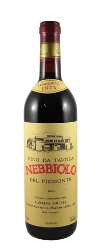Nebbiolo, Red Wine , 1974 | Vintage Wine and Port
