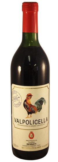 Valpolicella, Red Wine , 1990 | Vintage Wine and Port