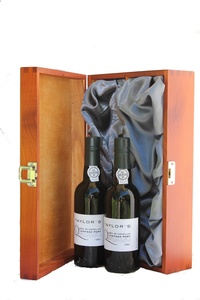 1991 Vintage Port Gift Box 1991 Two half bottles of Taylor's Vintage ...