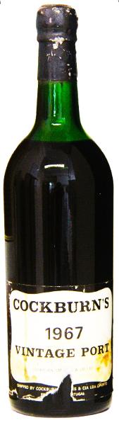 Cockburn Port, Vintage Port, 1967 | Vintage Wine and Port