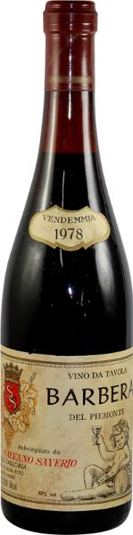 Barbera, Red Wine , 1978 | Vintage Wine and Port