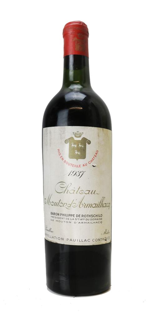 Vintage red wine store